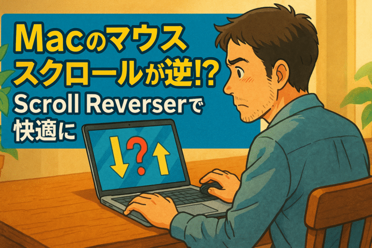 Macのマウススクロールが逆！？ Scroll Reverserで快適に。 | GOTTUN.LAB(ごっつんラボ)